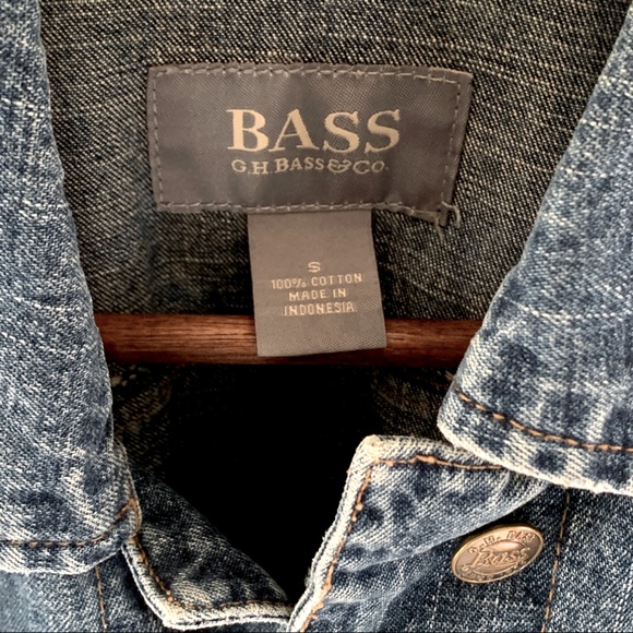 G.H. Bass & Co. | Jackets & Coats | Vintage Bass Denim Jacket | Poshmark